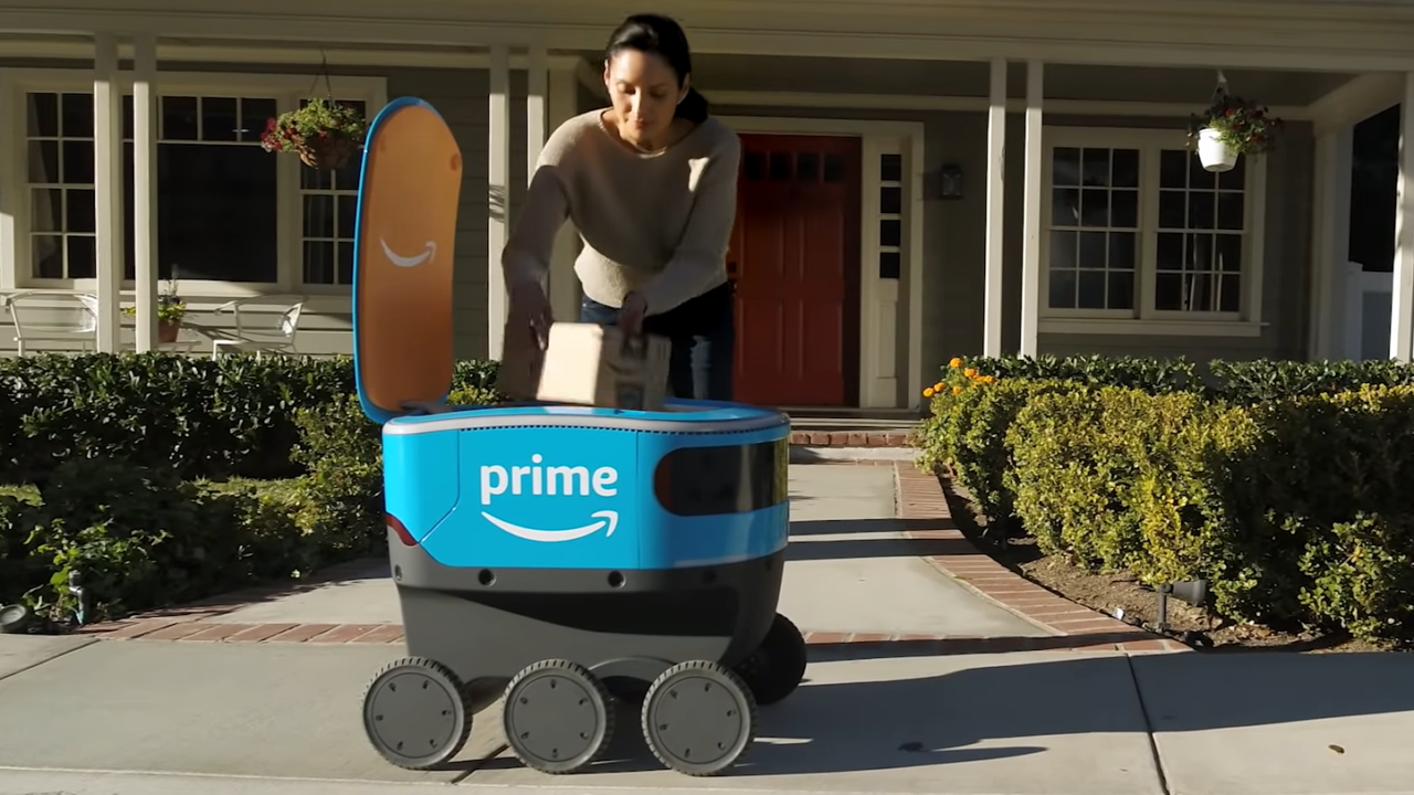 Amazon Scout amplia serviço de entregas com robôs nos EUA